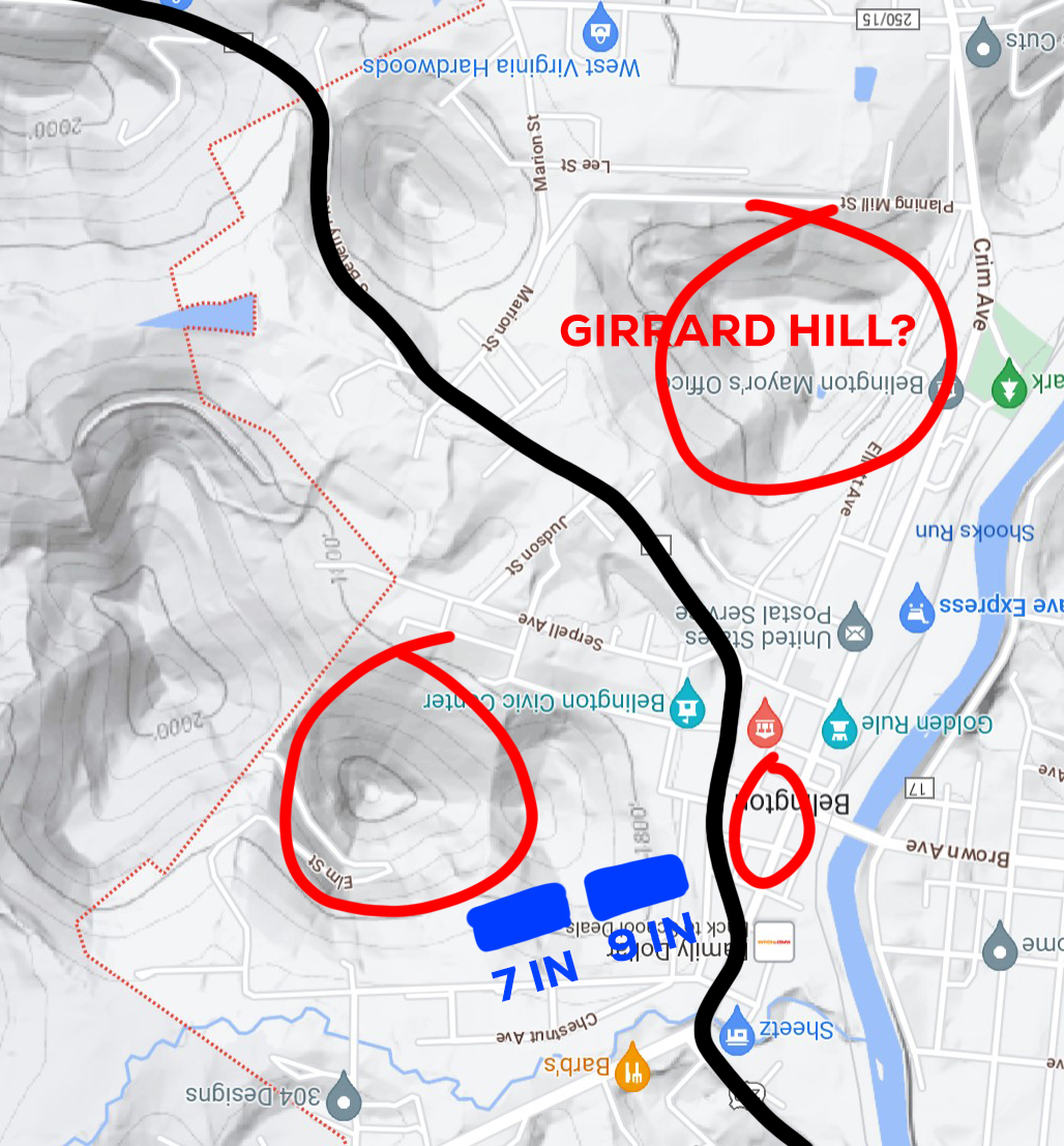 More Details Clarify Laurel Hill Map – Spirit of '61